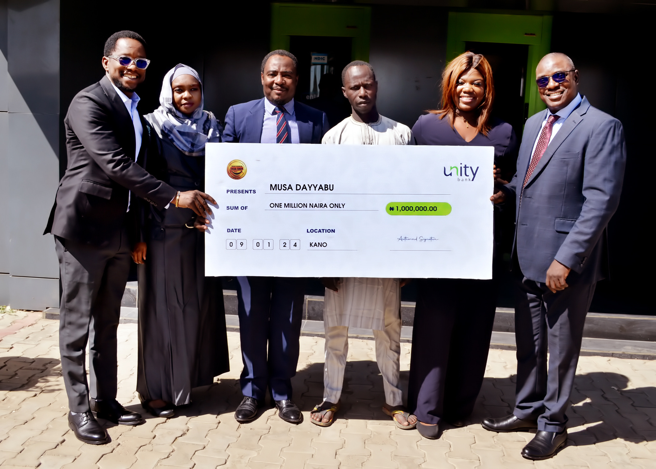 Unity Bank Customer Wins N1m In CashToken Rewards Promo... - News On Spot